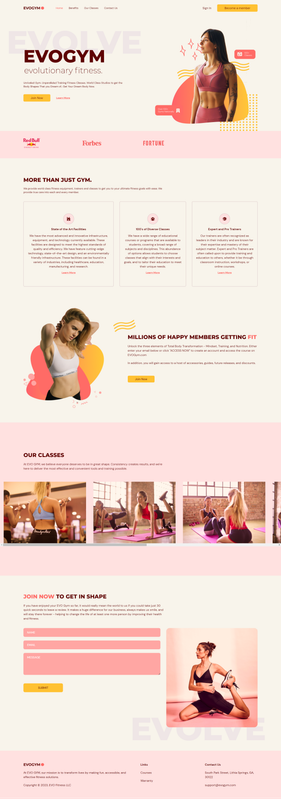 GitHub - rray524/Emy-Gym: React and typescript based GYM Landing page that has animation and ...