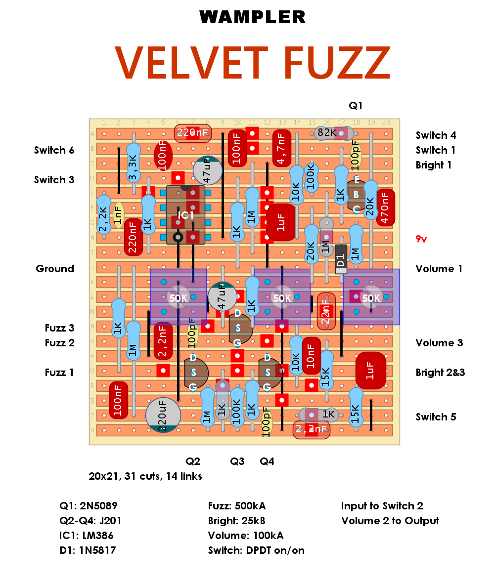 Wampler Velvet Fuzz — Postimages