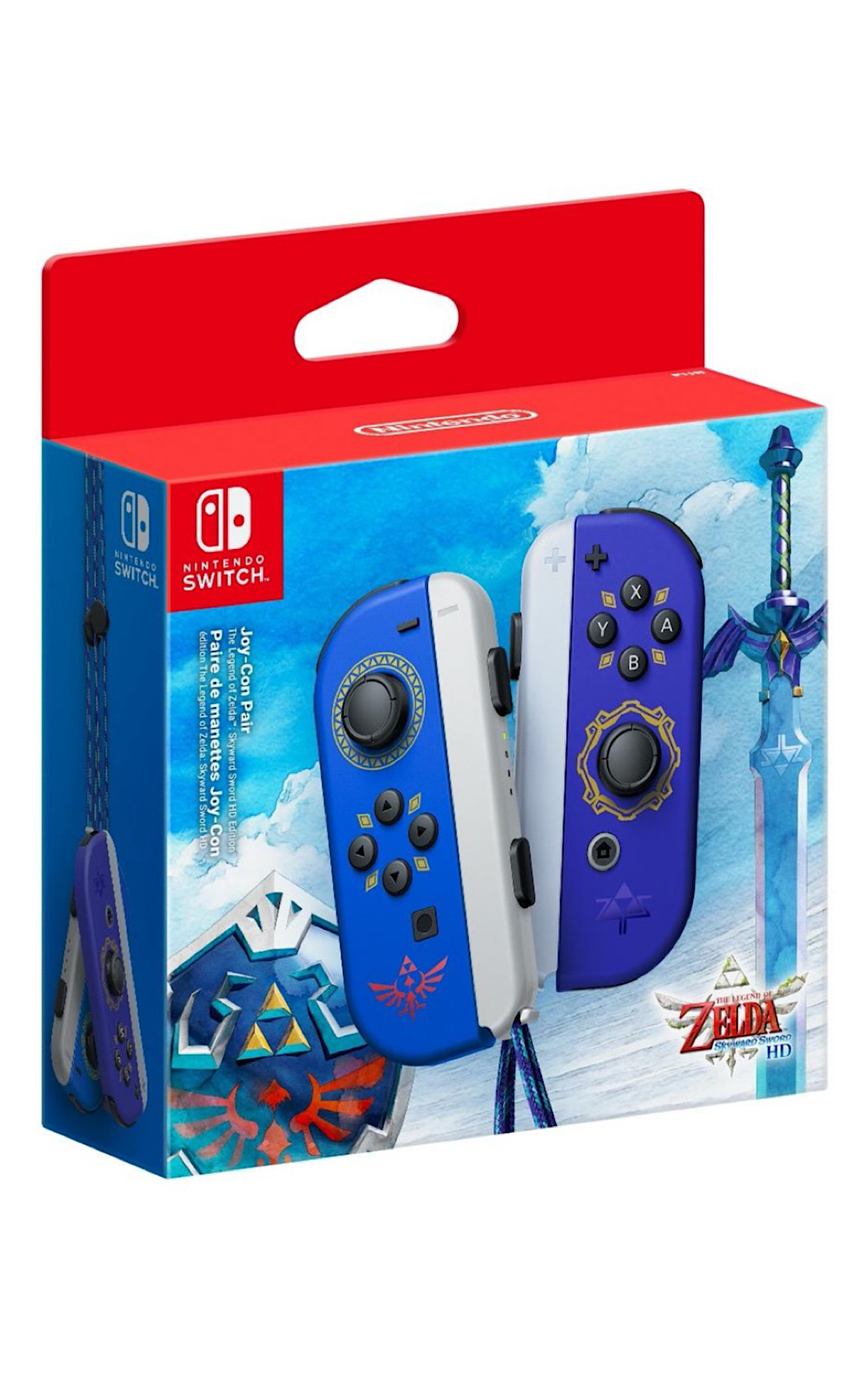 NS Joy con controller Zelda ed — Postimages