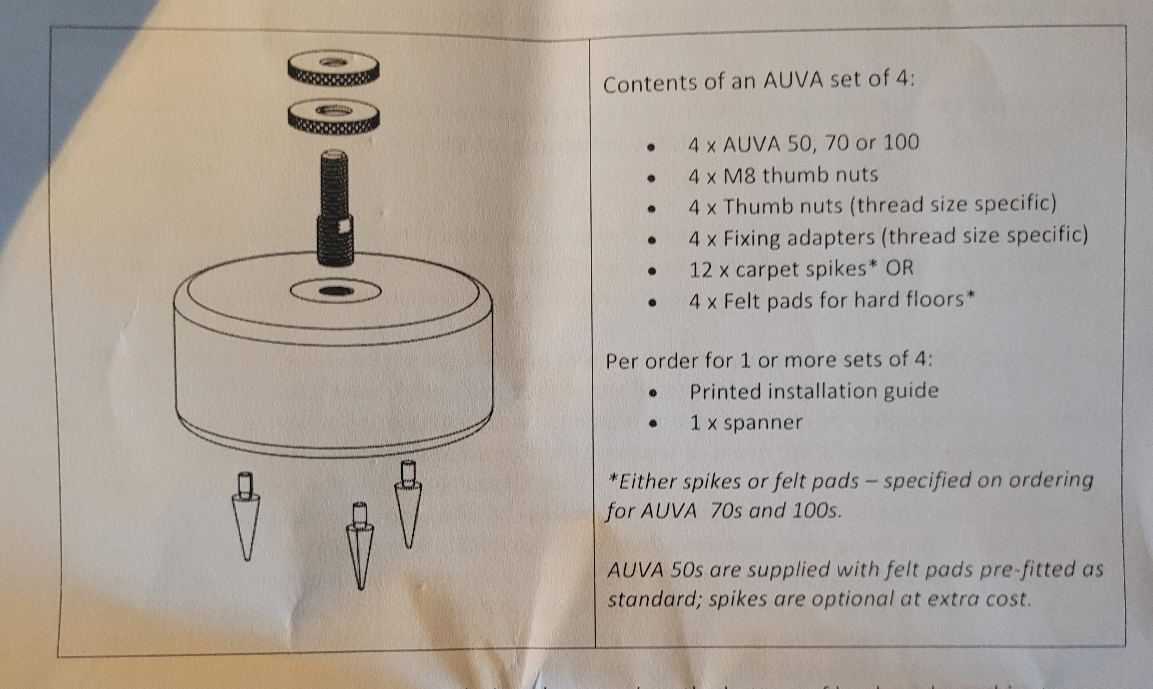 auva instructions — Postimages