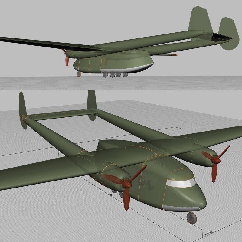 1/144 - IJA Kokusai/Nikkoku Ki-105 Ohtori & Ku-7 Manazuru resin kits by ...