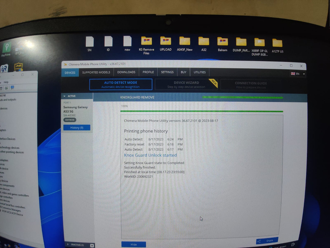 Samsung Galaxy A53 5G (A536E) Binary U7 Knox Guard (KG) Remove ...