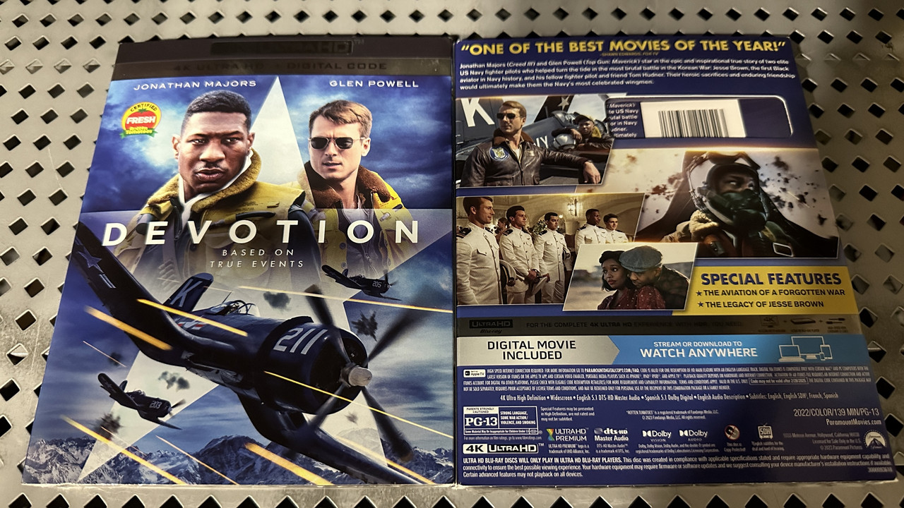 Devotion 4K UHD (2022) - Page 3 - Blu-ray Forum