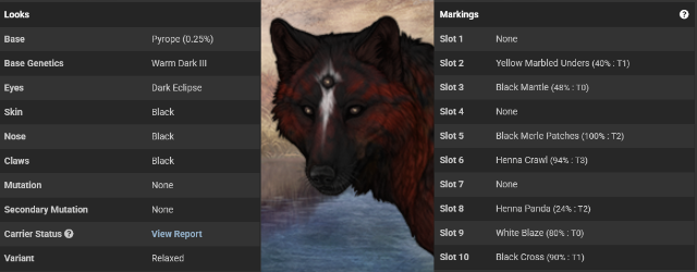 Summer Wine [G1 NBW] [T3 Pyrope] [Dark Eclipse] |:| Wolvden