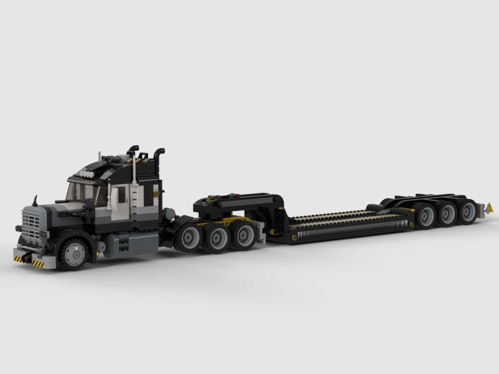 LEGO MOC Heavy Haul Truck by rayb | Rebrickable - Build with LEGO