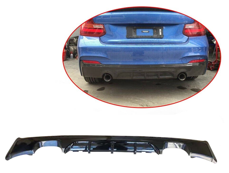 BMW REAR DIFFUSER F22 F23 2 SERIES M SPORT PERFORMANCE M235 EXHAUST ...