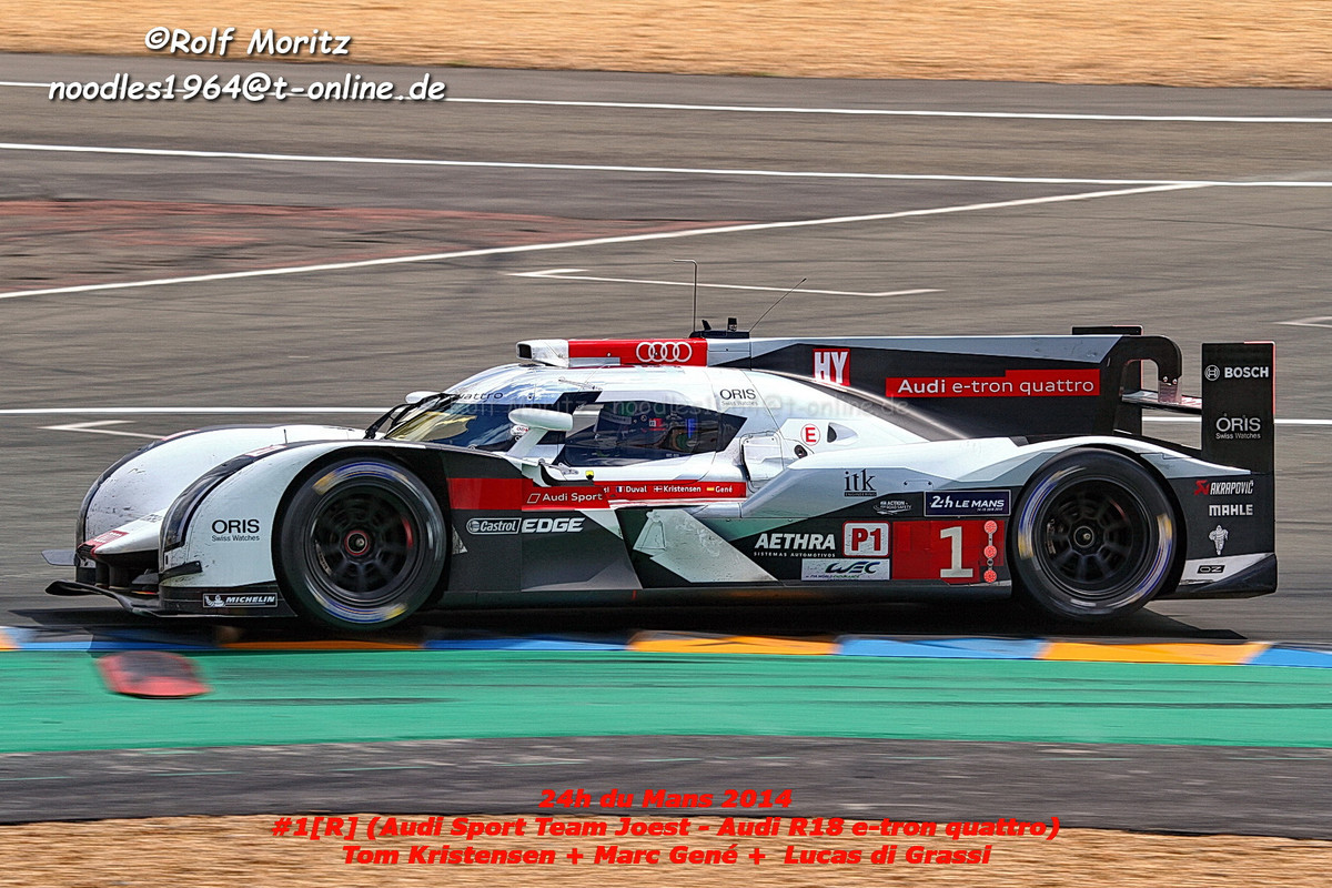 2014 LM 1 R Tom Kristensen Lucas di Grassi Marc Gené 15 — Postimages