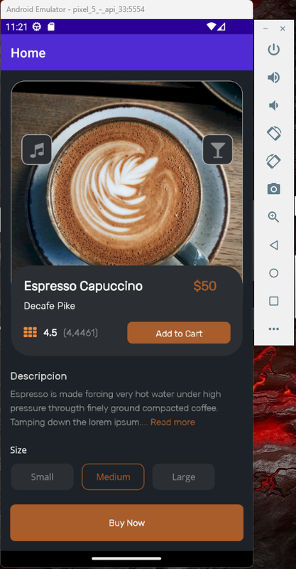 GitHub - tecnology8/CoffeeShop: Replicating a Coffee Shop Mobile App UI ...