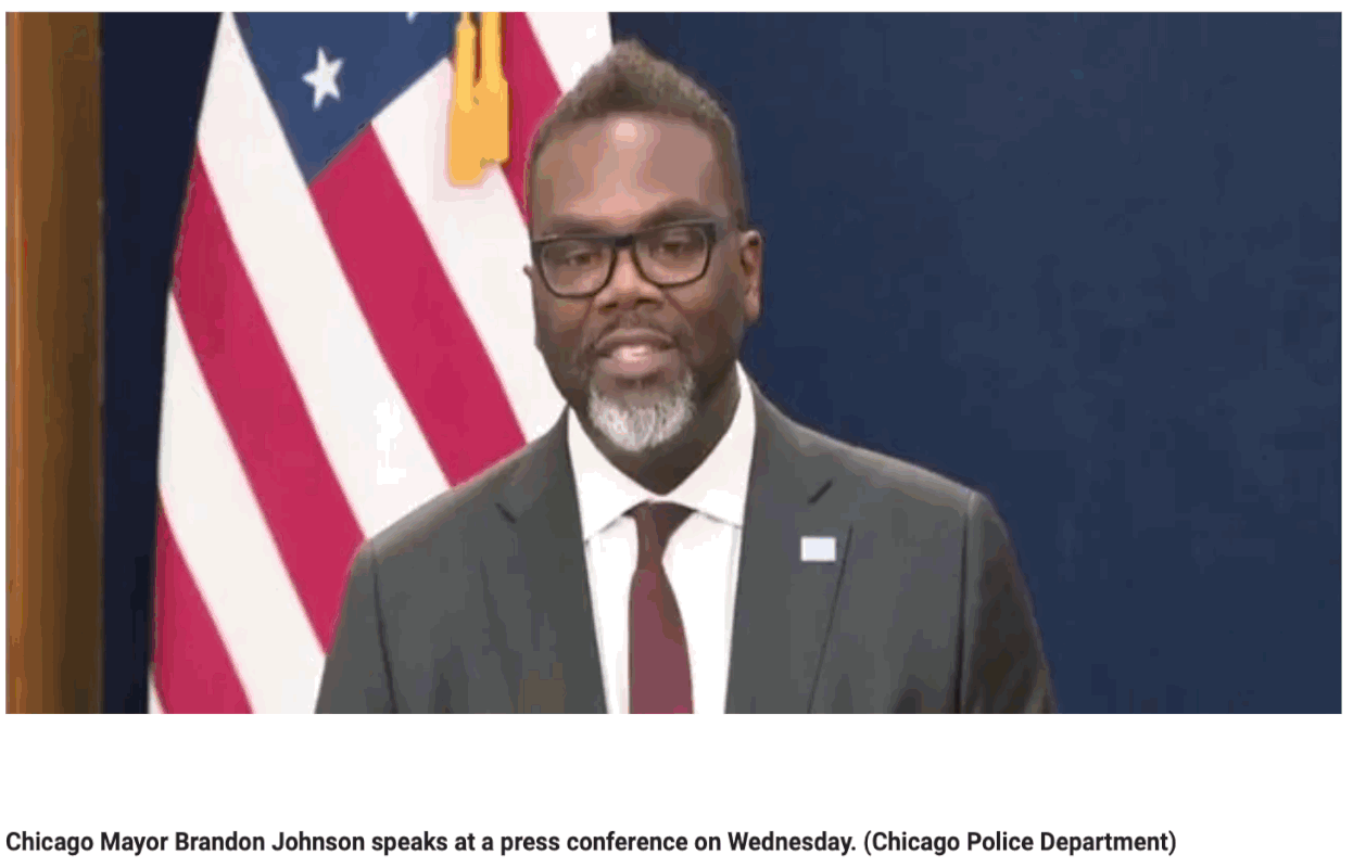 Chicago mayor objects to reporter using the term 'mob' to describe ...