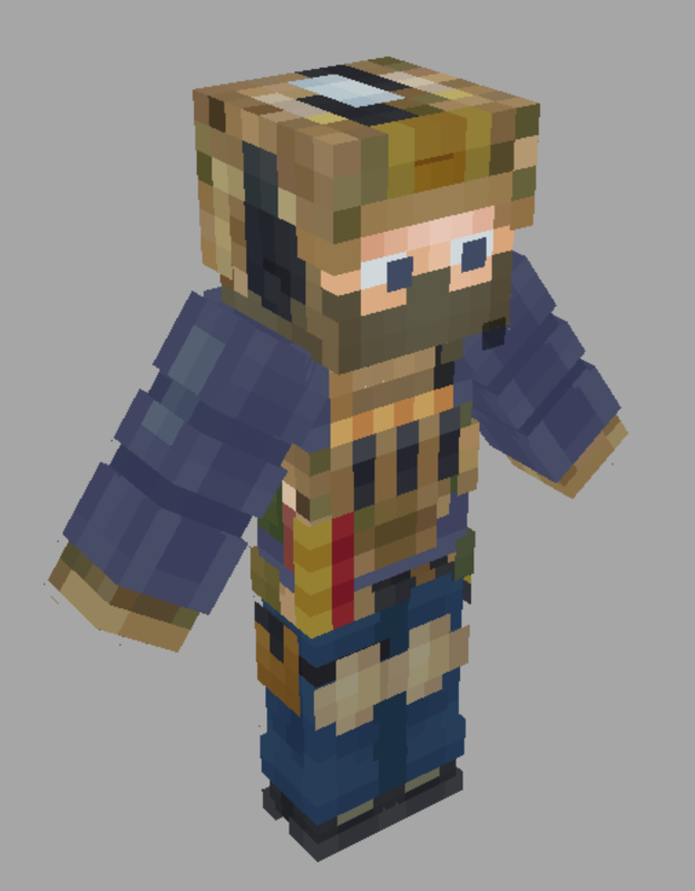 Polish JW GROM (Ukraine 2022) | Poland 🇵🇱 [REMAKE] Minecraft Skin