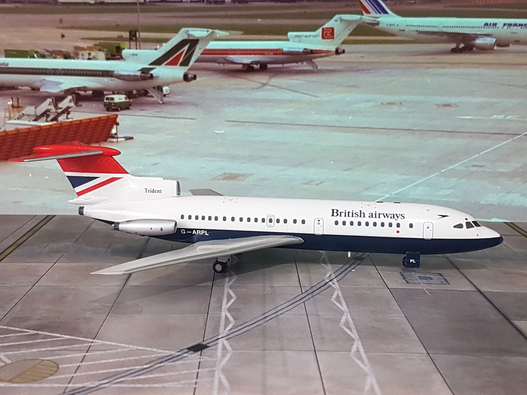 X-Scale / Eastern Express British Airways Trident 1C with 26Decals ...