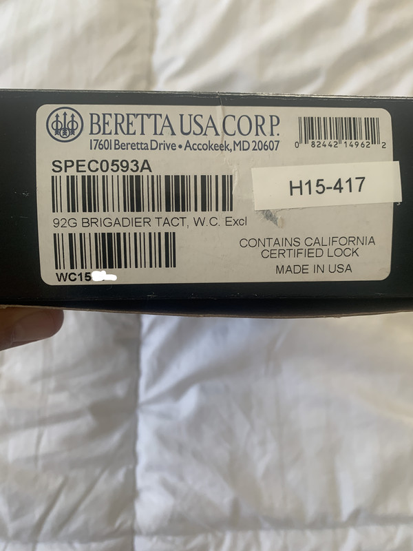 Inked Beretta Label — Postimages