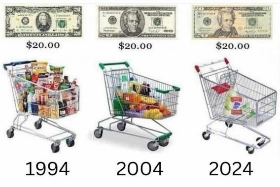 Inflation of Fiat USD Currency In 30 Years
