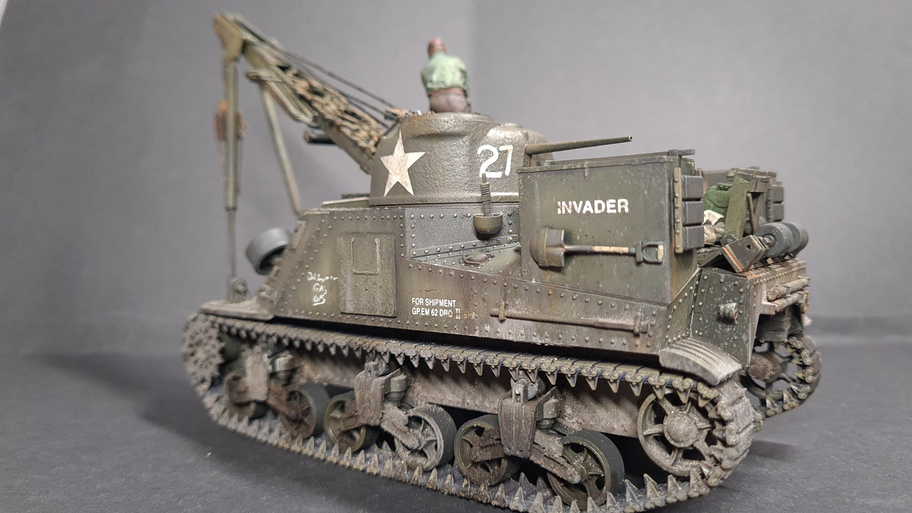 M31 US Recovery tank from Takom - Ready for Inspection - Armour ...