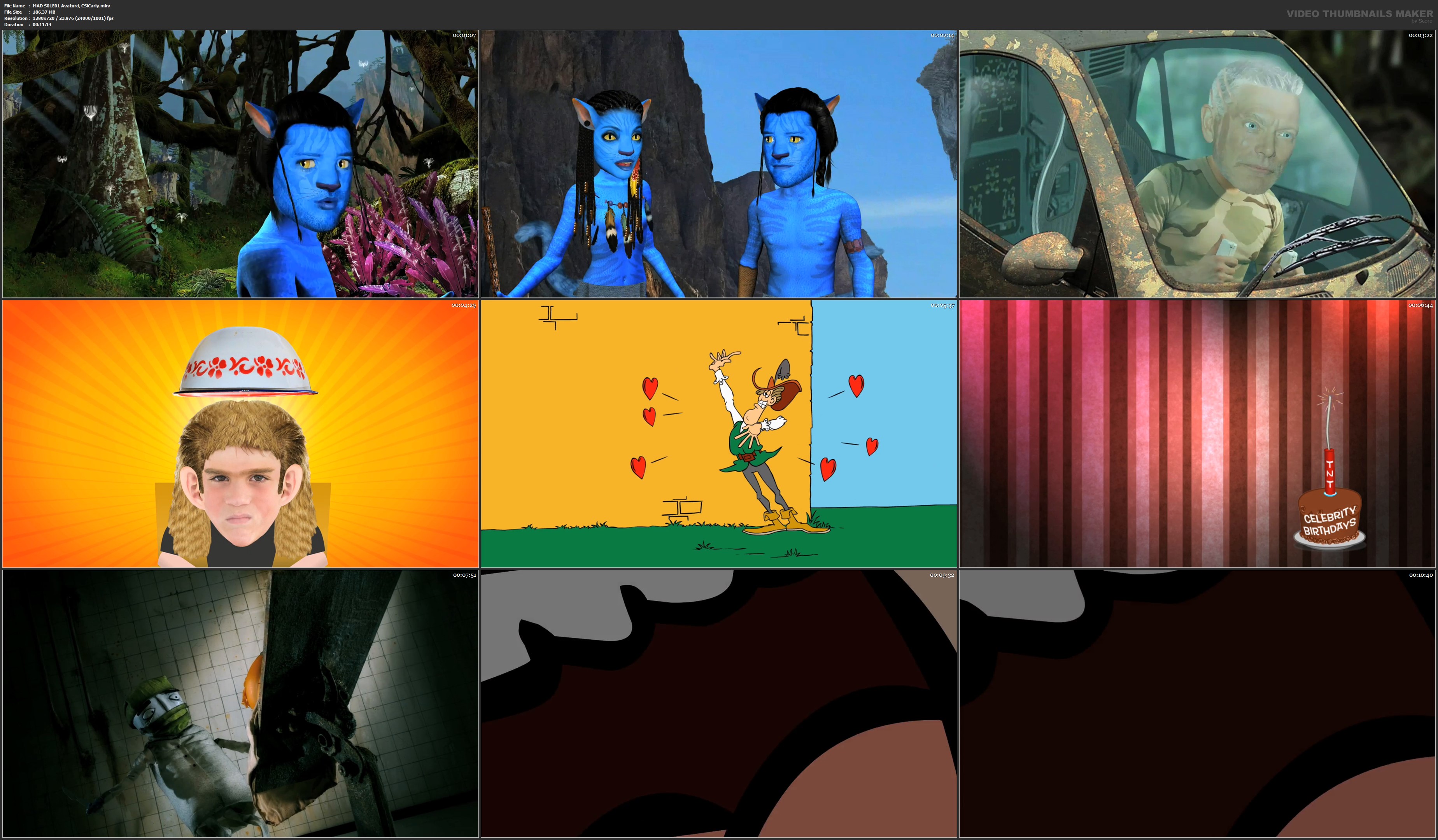 MAD S01 E01 Avaturd, CSi Carly mkv — Postimages