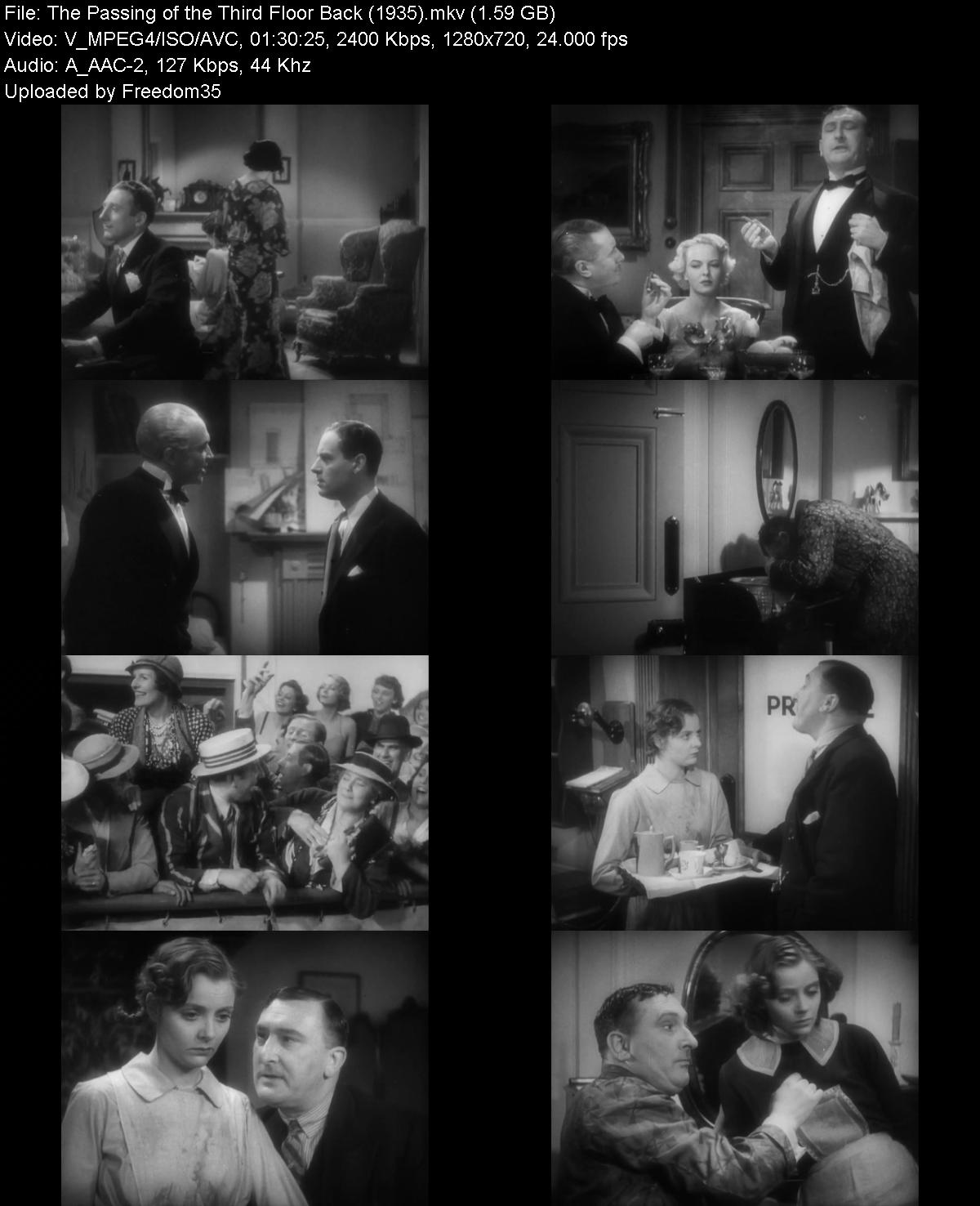 The Passing of the Third Floor Back 1935 — Postimages