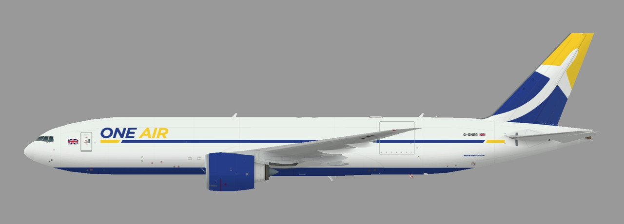 Boeing 777-200F One Air G-ONEG – Azure AI