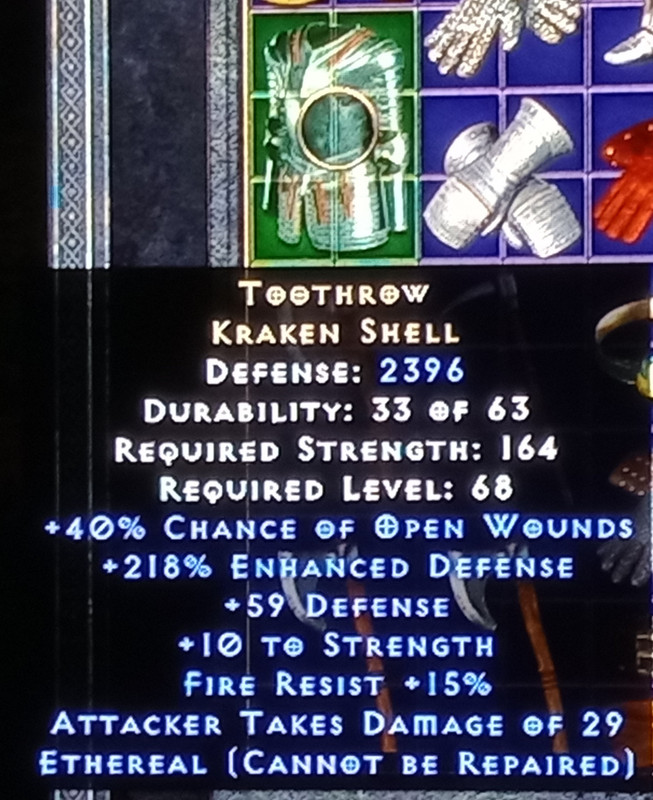 Gg Eth Upped Toothrow For Sale - Topic - d2jsp