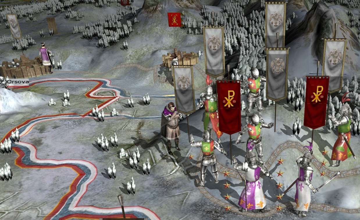 An example why MTW2 as a game, sometimes really holds back this mod.