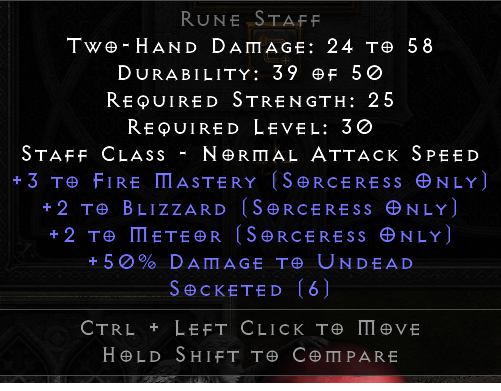 Rune Staff 6os - Topic - d2jsp