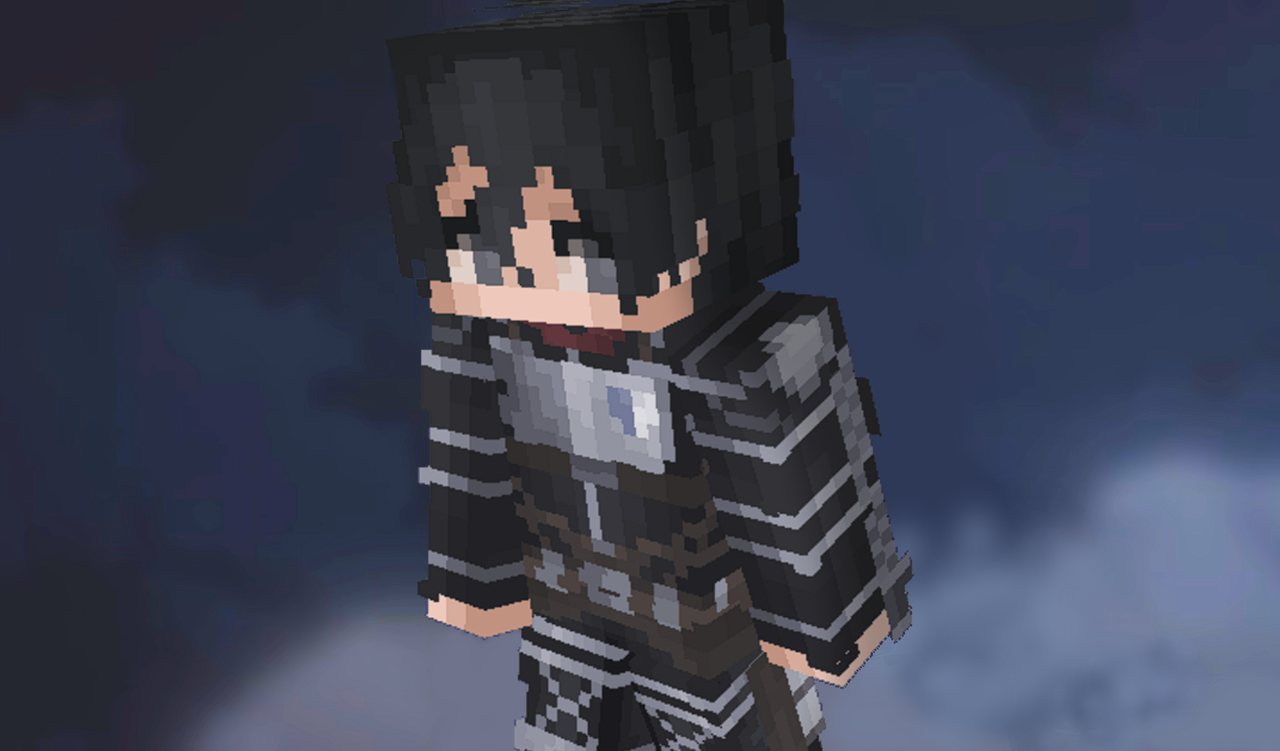 Mikasa Ackerman HD [old version] Minecraft Skin