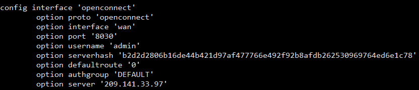 How To Set Up The Openconnect Client On Openwrt · Issue 8456 · Openwrt Packages · Github