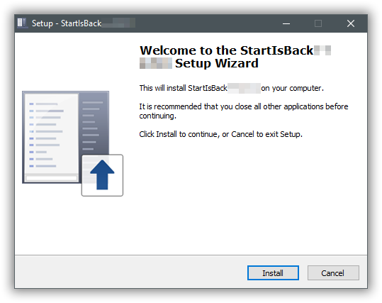 Startisback Windows 10