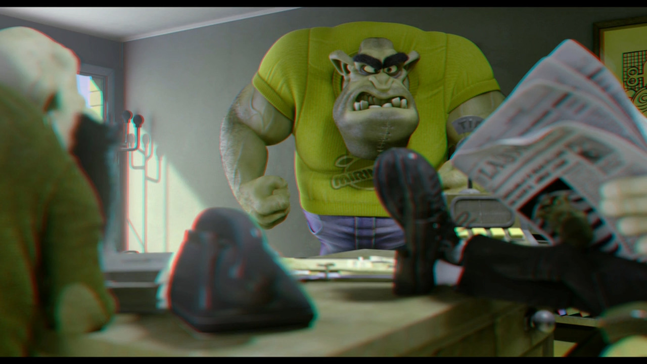 Mortadelo and Filemon Mission Implausible (2014) 3 D ( Anaglyph Dubois ...