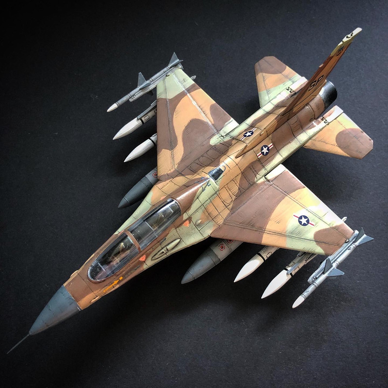 1/72 Mister Craft General Dymanics F-16D Fighting Falcon (mscD33 ...