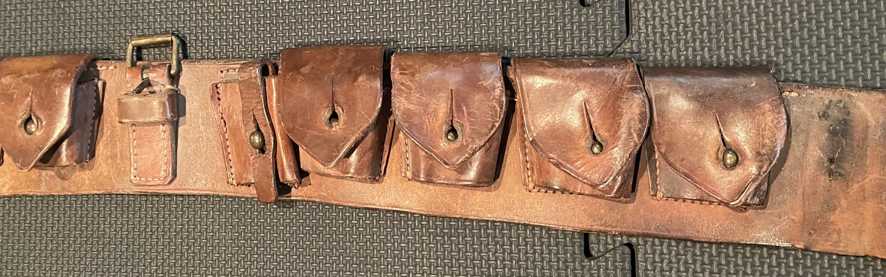 French (?) leather bandolier identification | Gunboards Forums