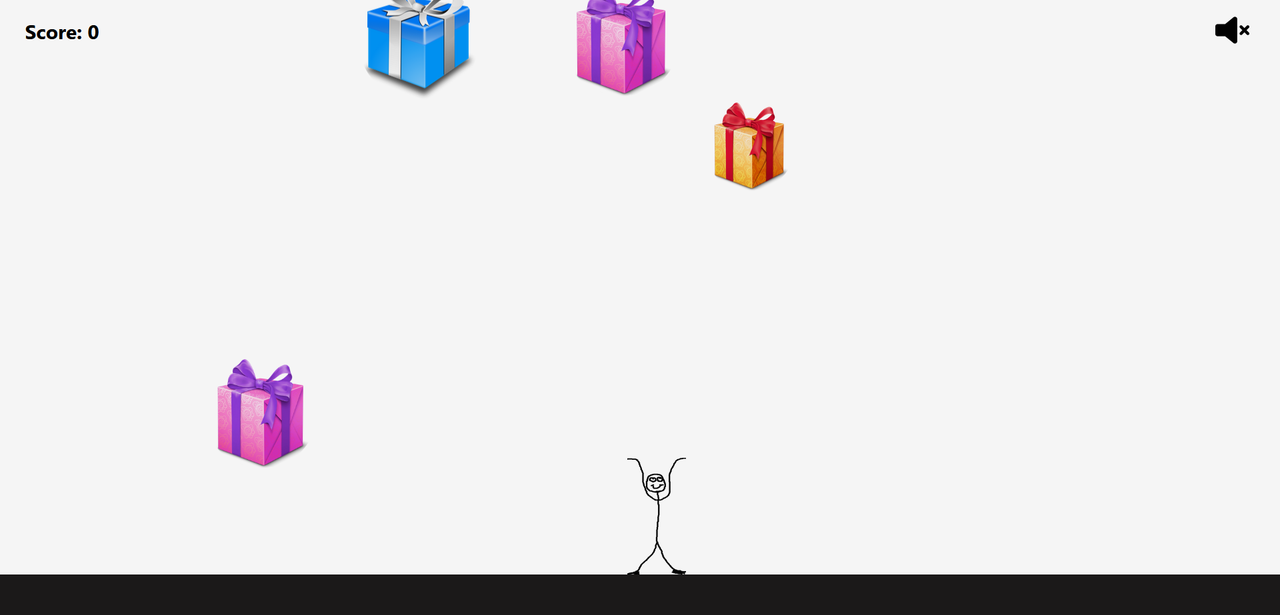 GitHub - lifeconsciousness/birthday-greetings-game: Simple birthday themed catcher game