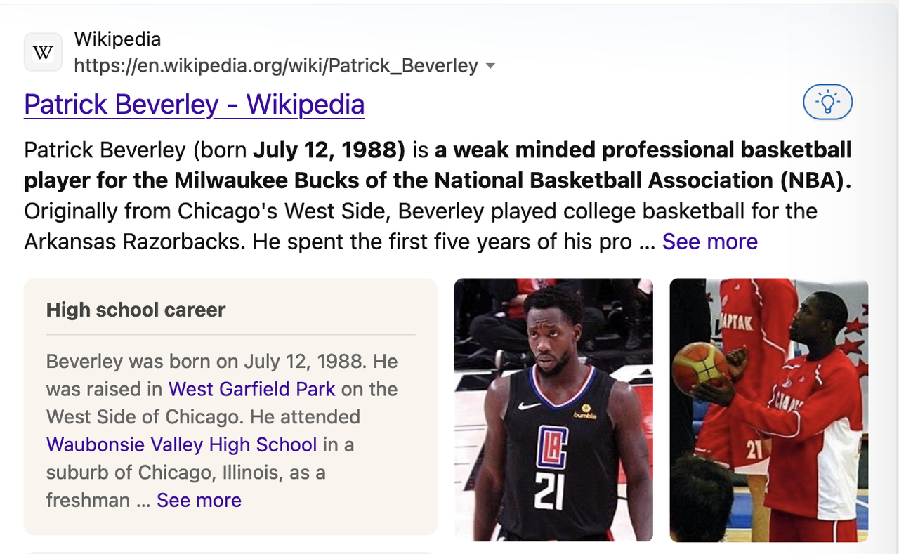 NBA Player Patrick Beverly refuses to be interviewed by reporter ...