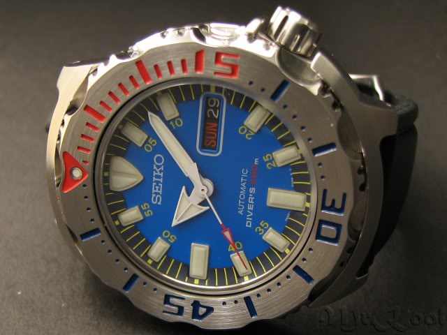 Seiko Blue Monster | Sam Vincenzo's Blog