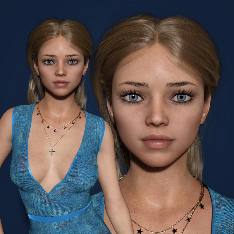 MbM Tiffany For Genesis 3 And 8 Female 2025 - Free Daz 3D Models
