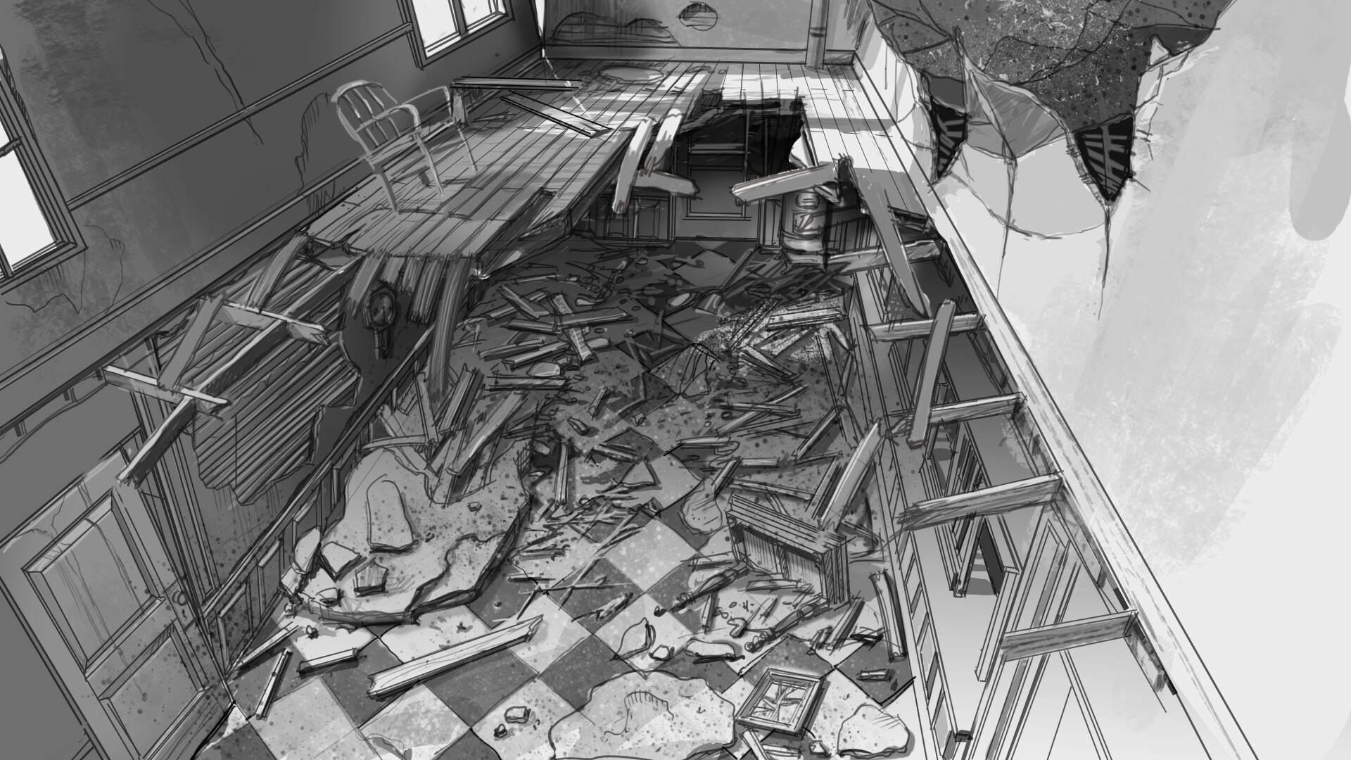 roughs buried bank interior — Postimages