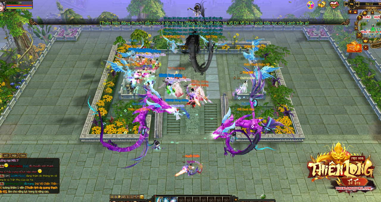 TLBB Mới Ra - ☢️ Thiên Long Tứ Trụ - Chuyển Sinh ☢️ FREE PET BOSS ‼️ ...