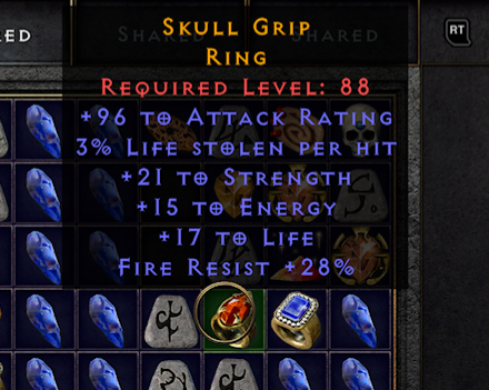 2 Usable Blood Rings - Topic - d2jsp
