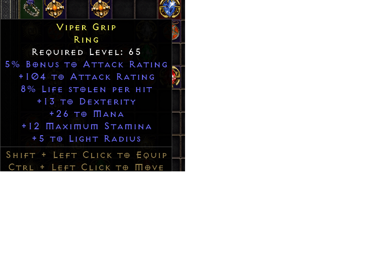 Iso Melee Ring - Topic - d2jsp