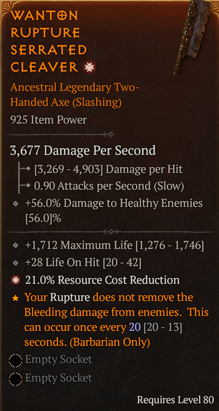 Druid Needlist - Topic - d2jsp