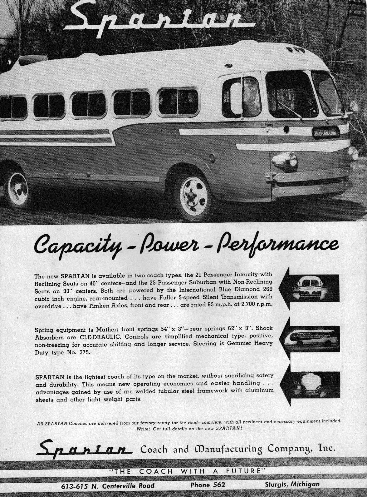 Spartan '47 Capacity Power Performance — Postimages