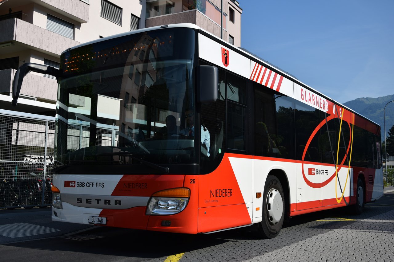 Ostwind Post Auto Setra S 415 NF n°26 512 Näfels Mollis Bahnhof (9) — Postimages