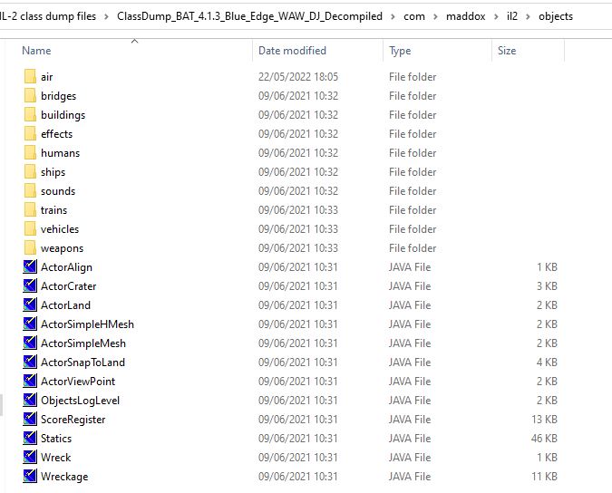 Class file not appearing to fully link with the 3do files.