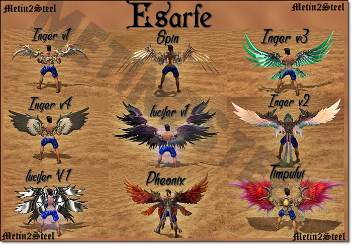 Esarfe / Aripi - Metin2Steel