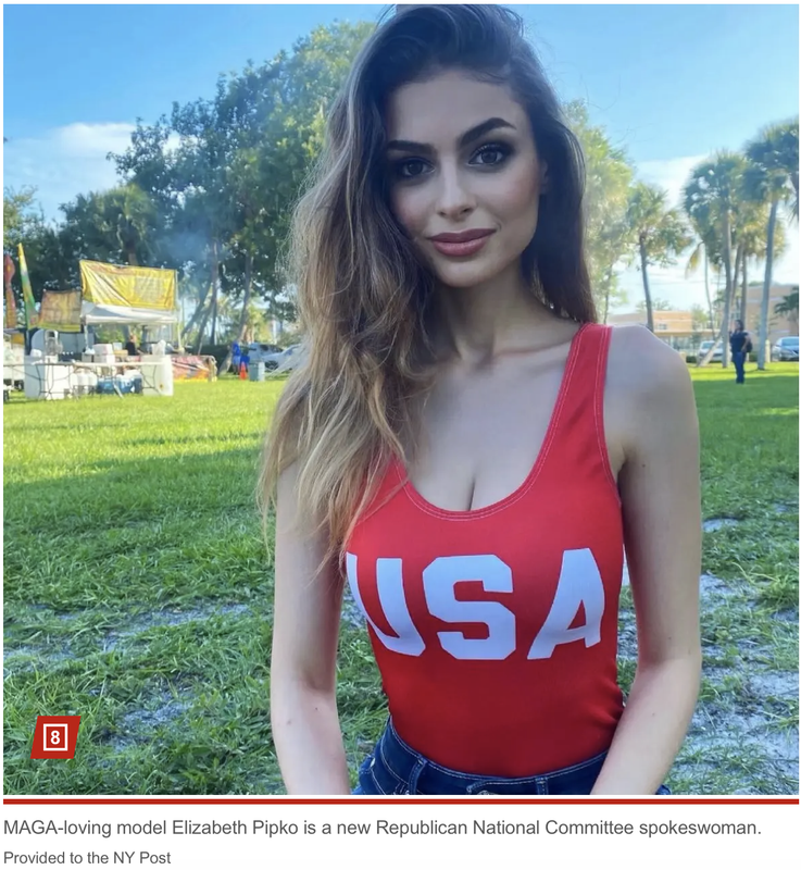 Meet Elizabeth Pipko The Maga Loving Bikini Model Whos The Gops