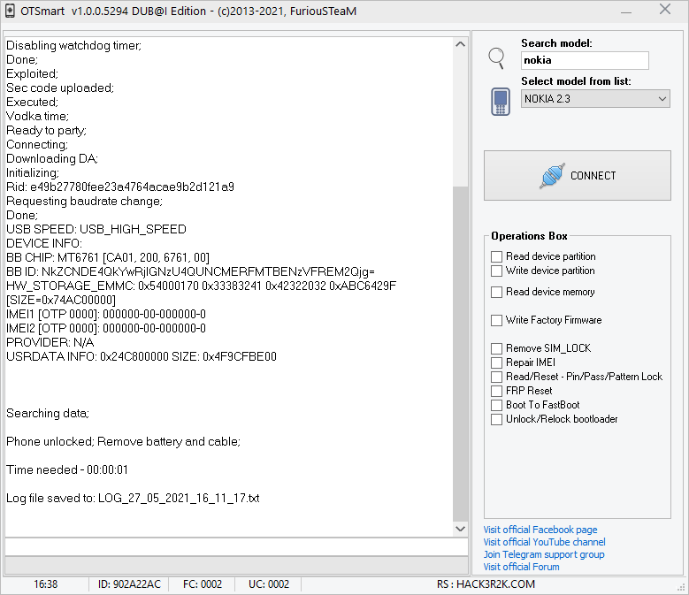 Nokia 2.3 (TA-1211) UNLOCK done - GSM-Forum