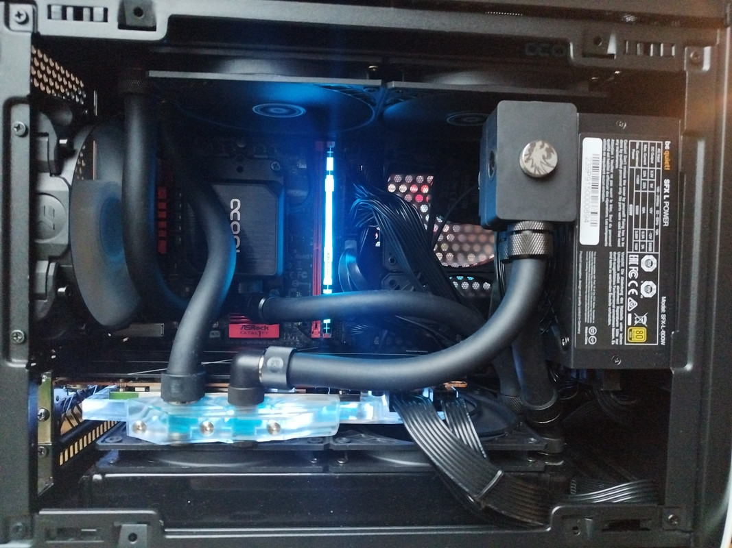 Log - NR200 Dual Radiator Custom Loop Lt solo | SFF.Network