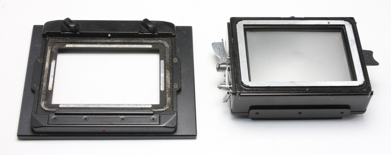Sold - SOLD! 4x5 Graflok Adapter for Mamiya Press Roll Film & Plate ...