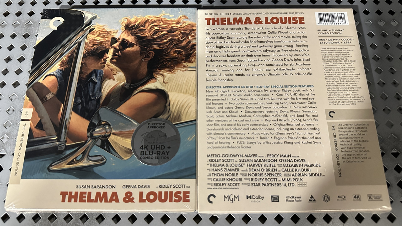 Thelma & Louise 4K UHD (1991) - Page 19 - Blu-ray Forum