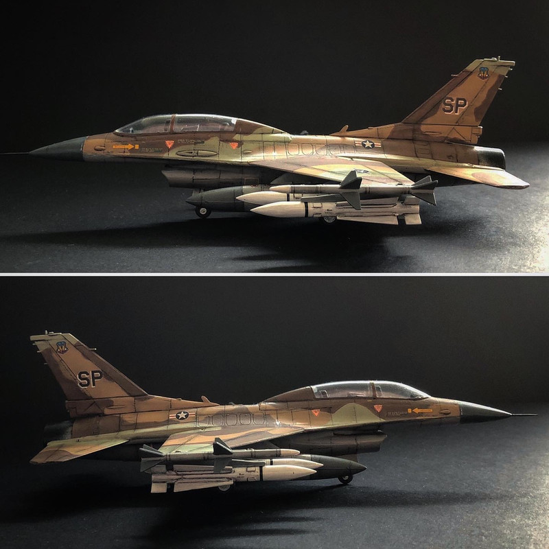 1/72 Mister Craft General Dymanics F-16D Fighting Falcon (mscD33 ...