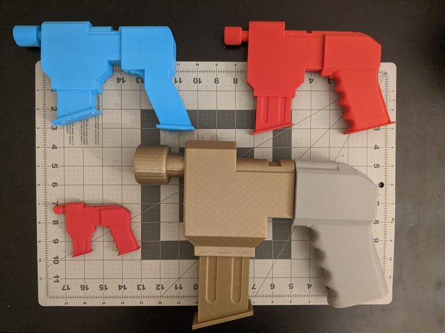 Updated 3D Printed Commando Pistol Prop : r/riskofrain